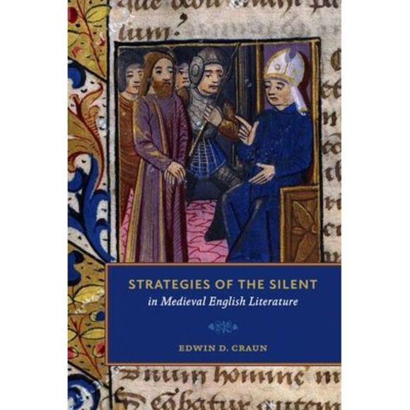 Edwin D. Craun | Other | Strategies Of The Silent In Medieval English ...